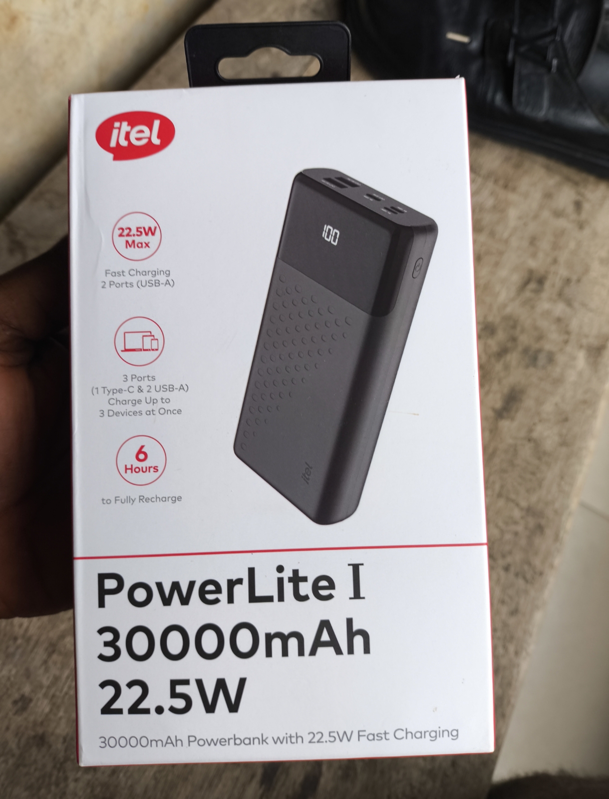 itel PowerLite I 30,000mAh 22.5W Powerbank product review